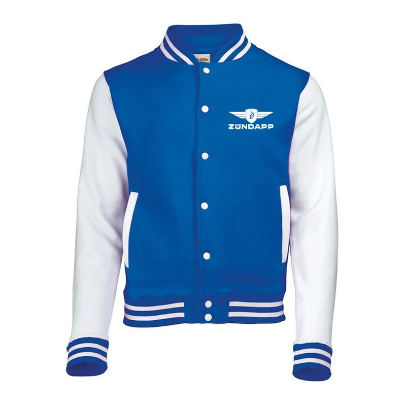 Baseball Jacket Zundapp Lichtblauw