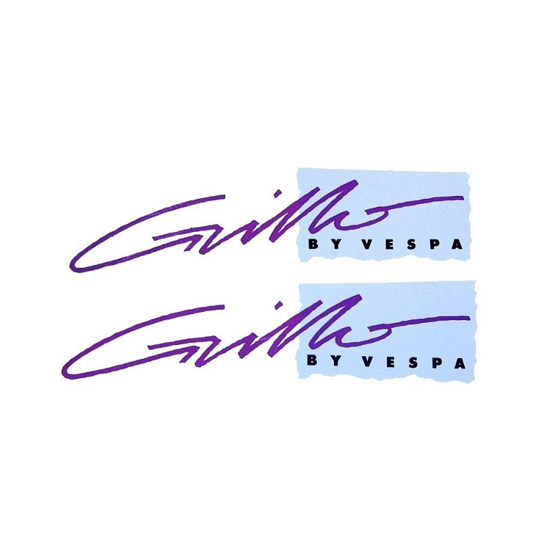 Stickerset Vespa Grillo 2-Delig