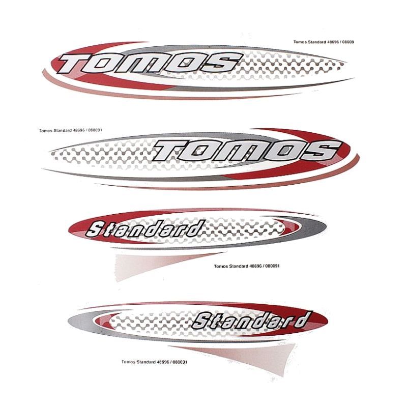Stickerset Tomos Standaard