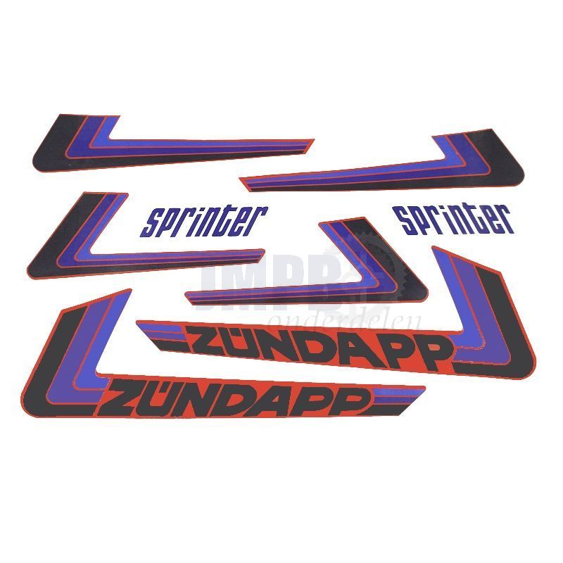 Zundapp Sprinter | Stickerset
