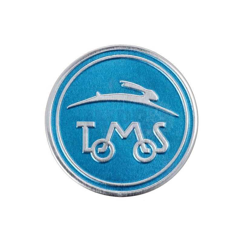 Sticker Tomos Logo Metaal 50MM